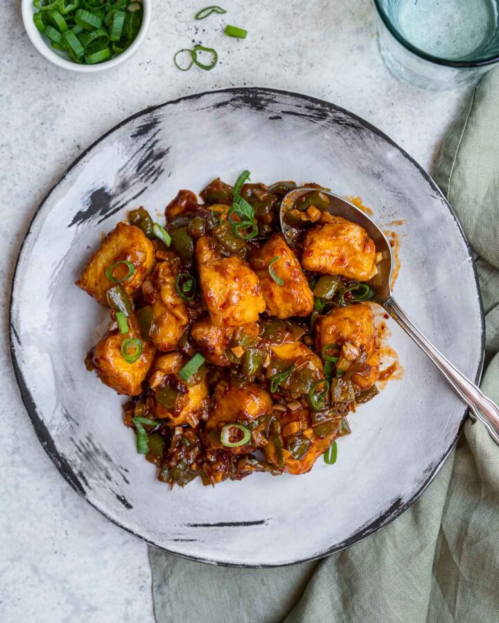 Paneer Manchurian - Six Hungry Feet