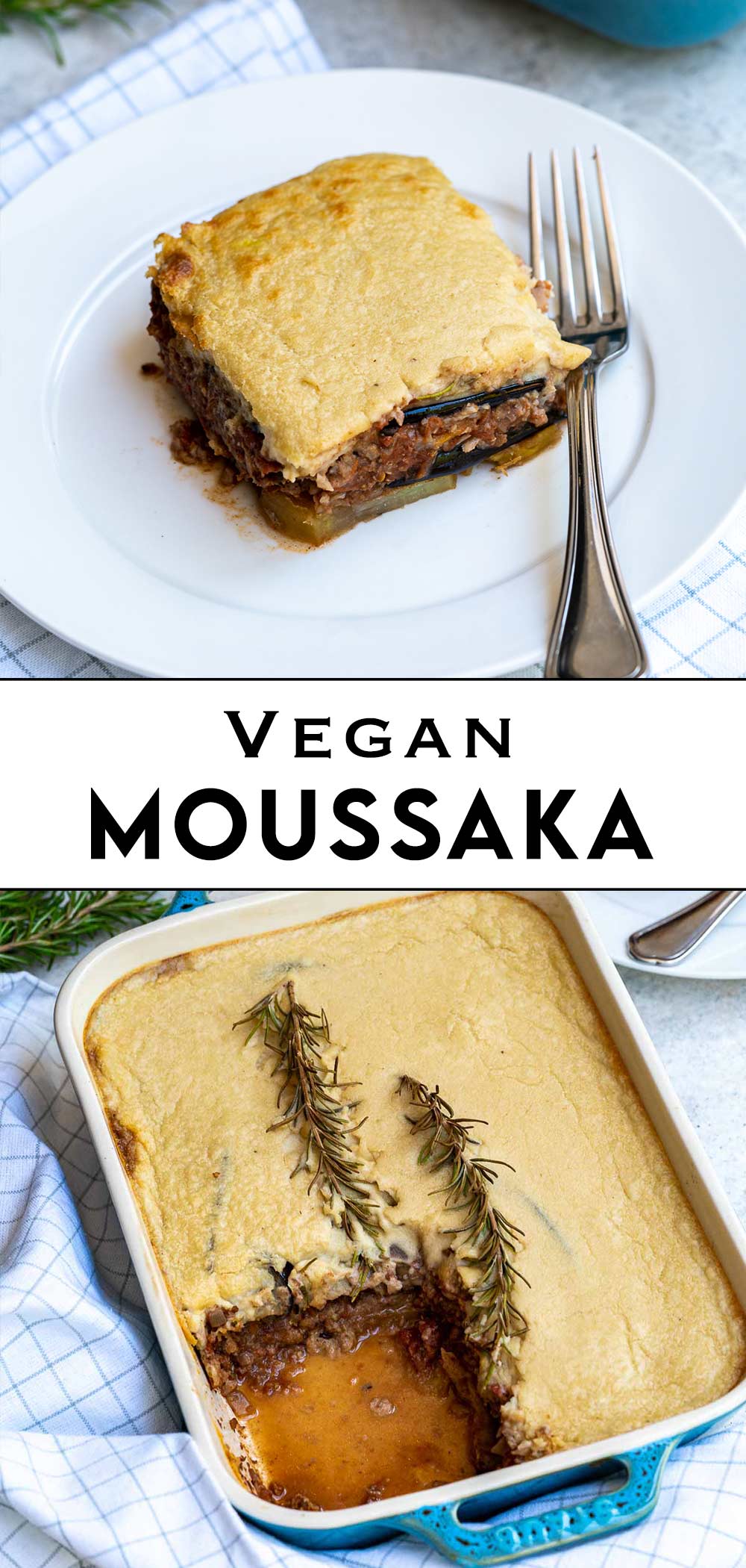 Vegan Moussaka - Six Hungry Feet - Main Dish