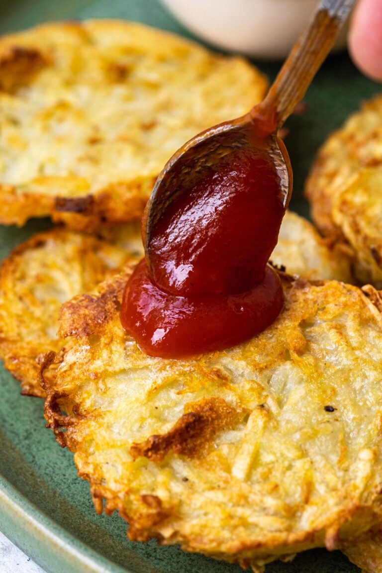 Vegan Hash Browns - Six Hungry Feet