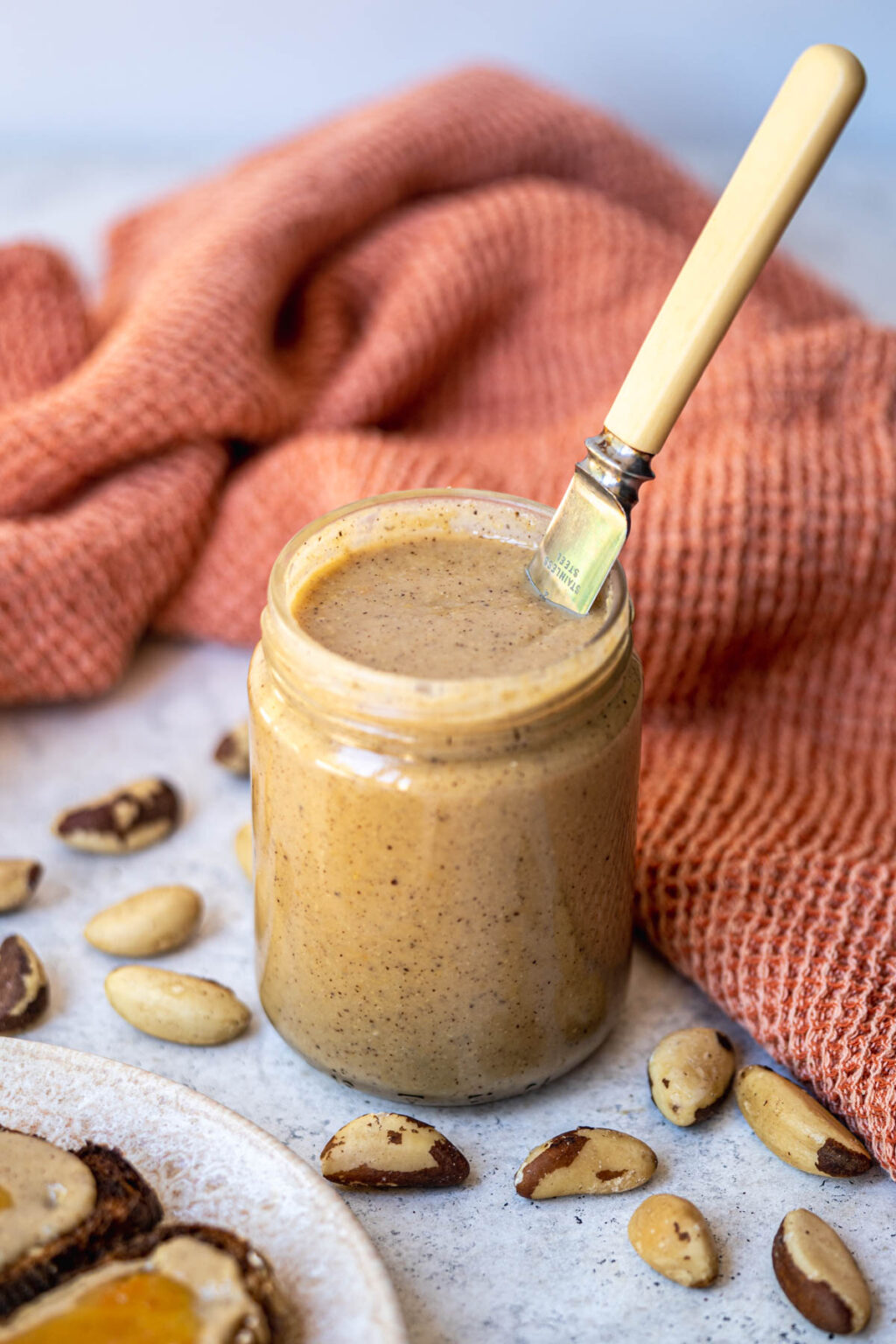 Homemade Brazil Nut Butter - Six Hungry Feet