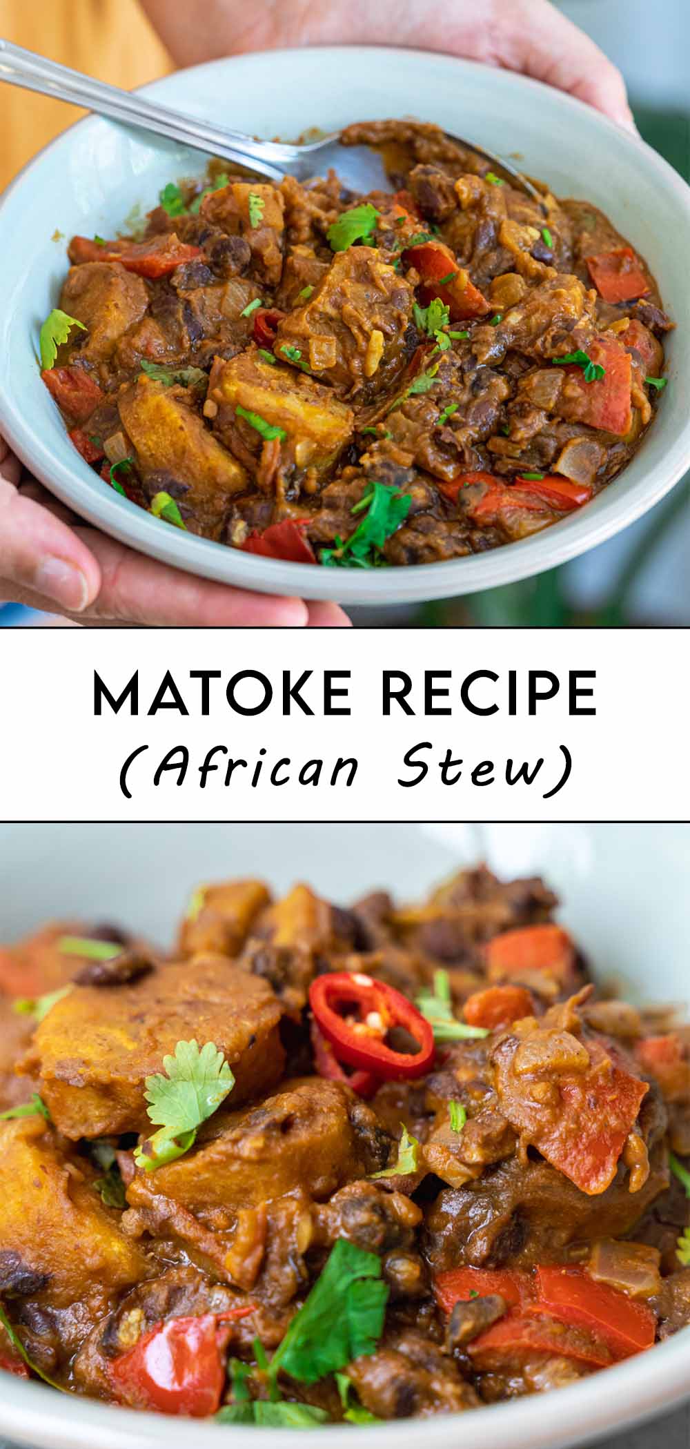 Matoke Recipe (African Stew) - Six Hungry Feet