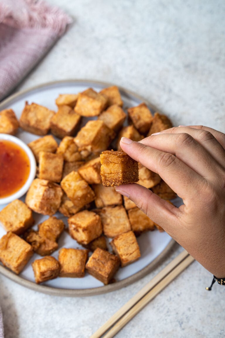 Red Lentil Tofu (Soy-free) - Six Hungry Feet