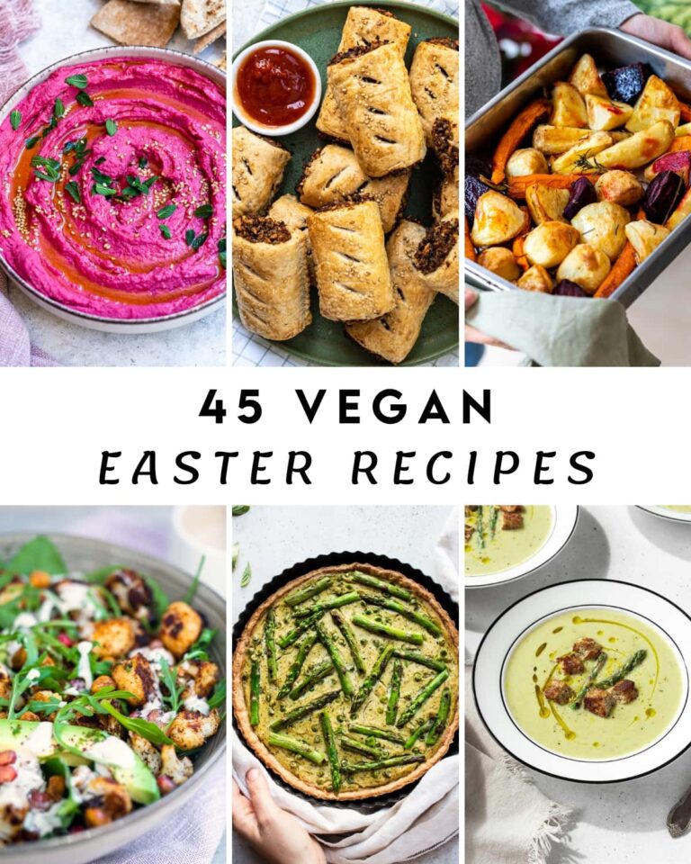 45 Vegan Easter Recipes - Six Hungry Feet