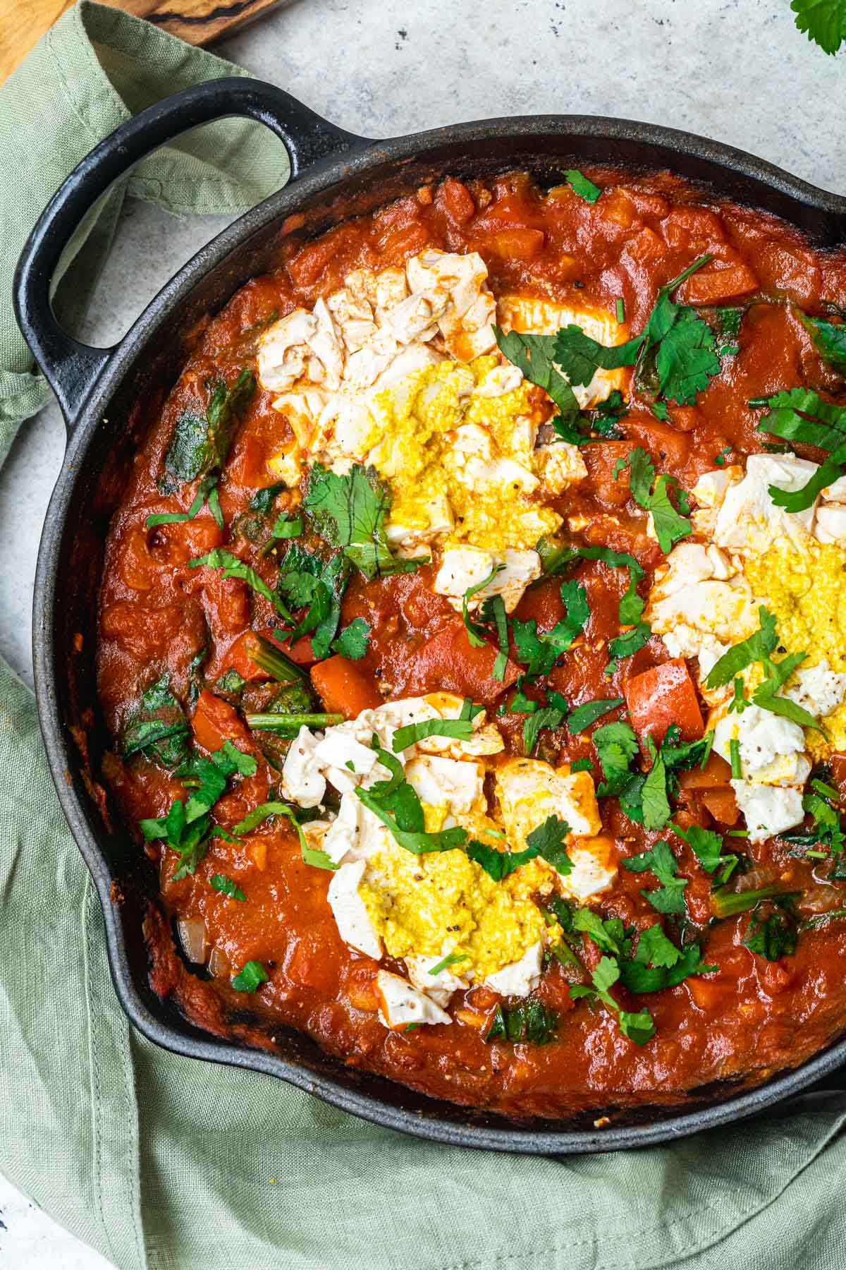 Easy Vegan Shakshuka Recipe - Six Hungry Feet